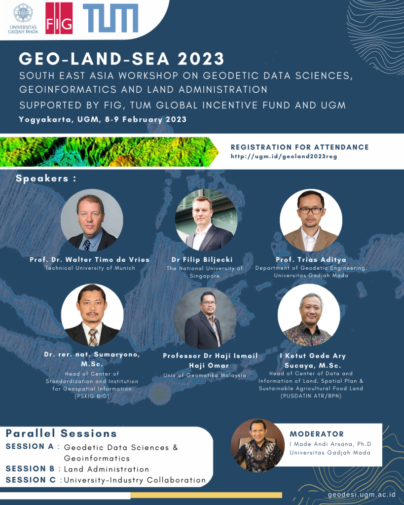 GEO-LAND-SEA 2023 – Departemen Teknik Geodesi – Fakultas Teknik UGM